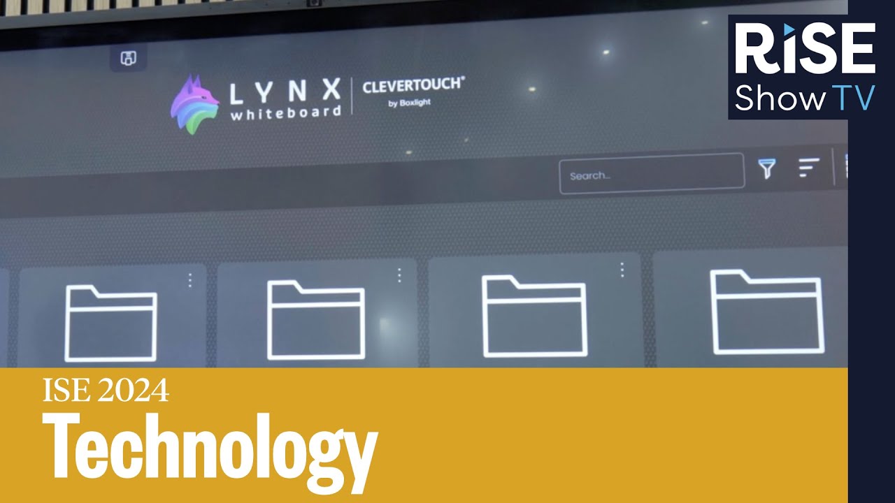 Clevertouch UX Pro Edge | An integrated solution for meeting rooms | ISE 2024 - YouTube