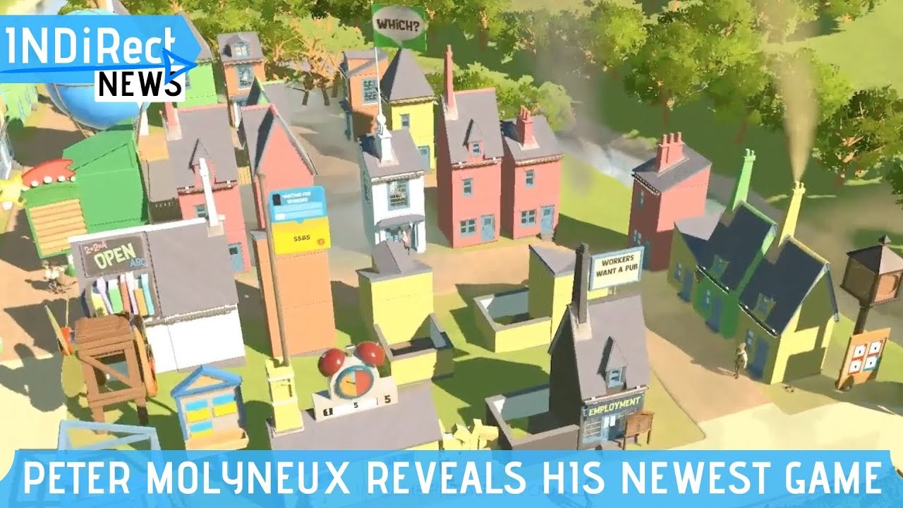 Peter Molyneux Reveals Newest Game 'Legacy' - INDiRect News - YouTube