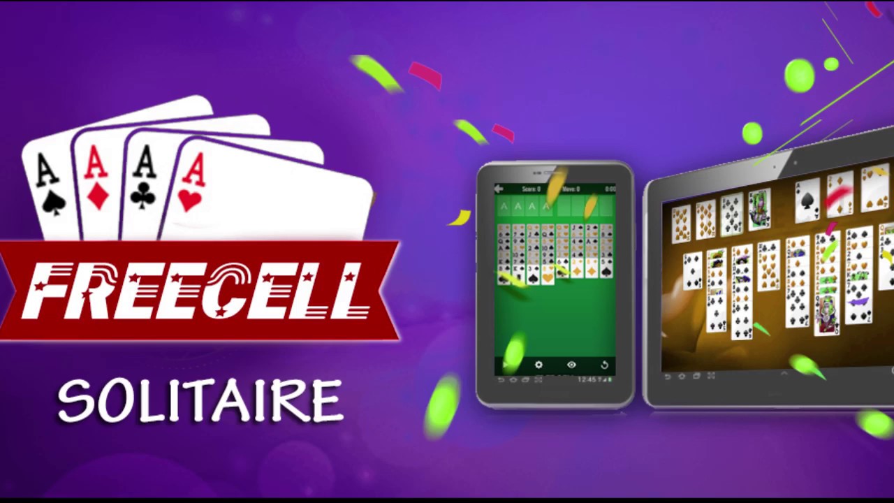 Freecell Solitaire - Classic & Challenge - YouTube