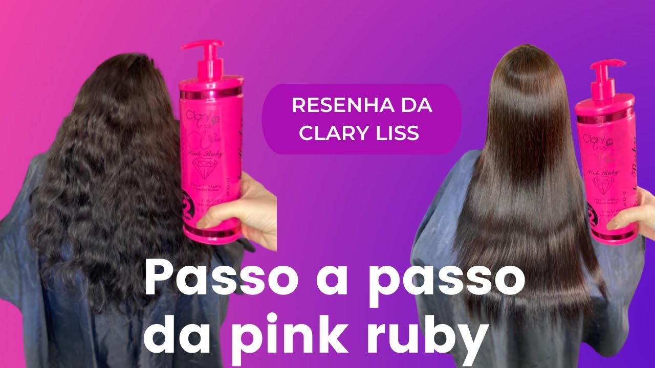 Passo a passo da progressiva pink ruby da clary liss - YouTube