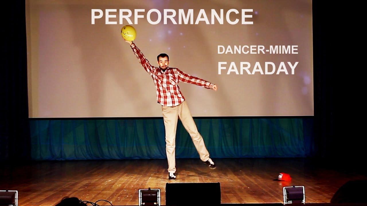 THEATRE MIME BALLOON - PERFORMER BY FARADAY - YouTube