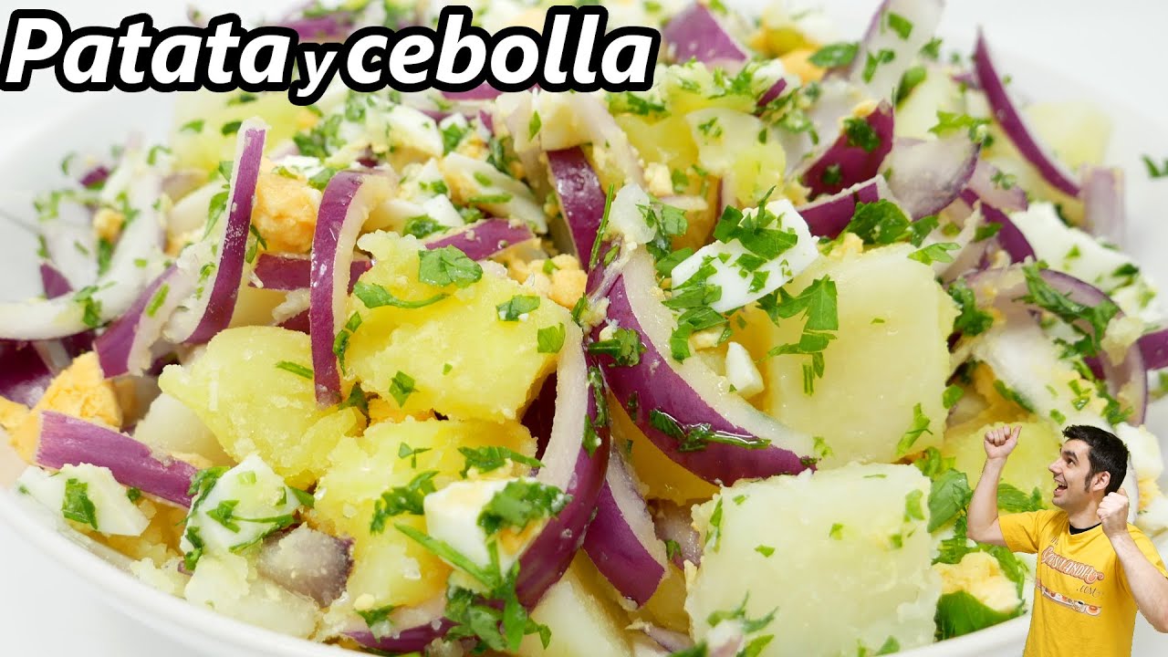Con CEBOLLA y PATATA haz esta DELICIOSA RECETA 😍🧅🥔 (PAPAS "Aliñás" a mi ...