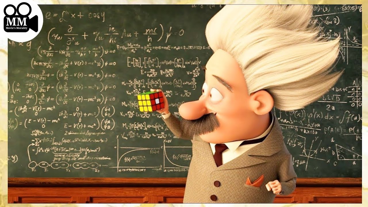 Einstein Time Travels to Solve a Rubik's Cube Assist a Dog with IQ 1000 ...