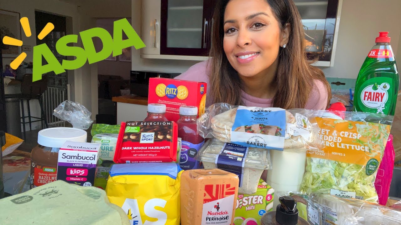 ASDA GROCERY HAUL | £109 WORTH - YouTube
