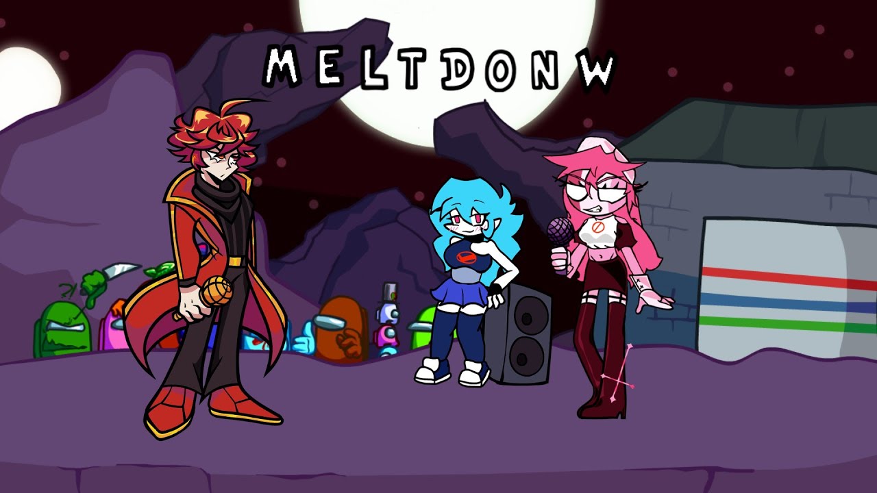 Meltdown but It's Sarvente vs RuvStyle (FNF Cover) - YouTube