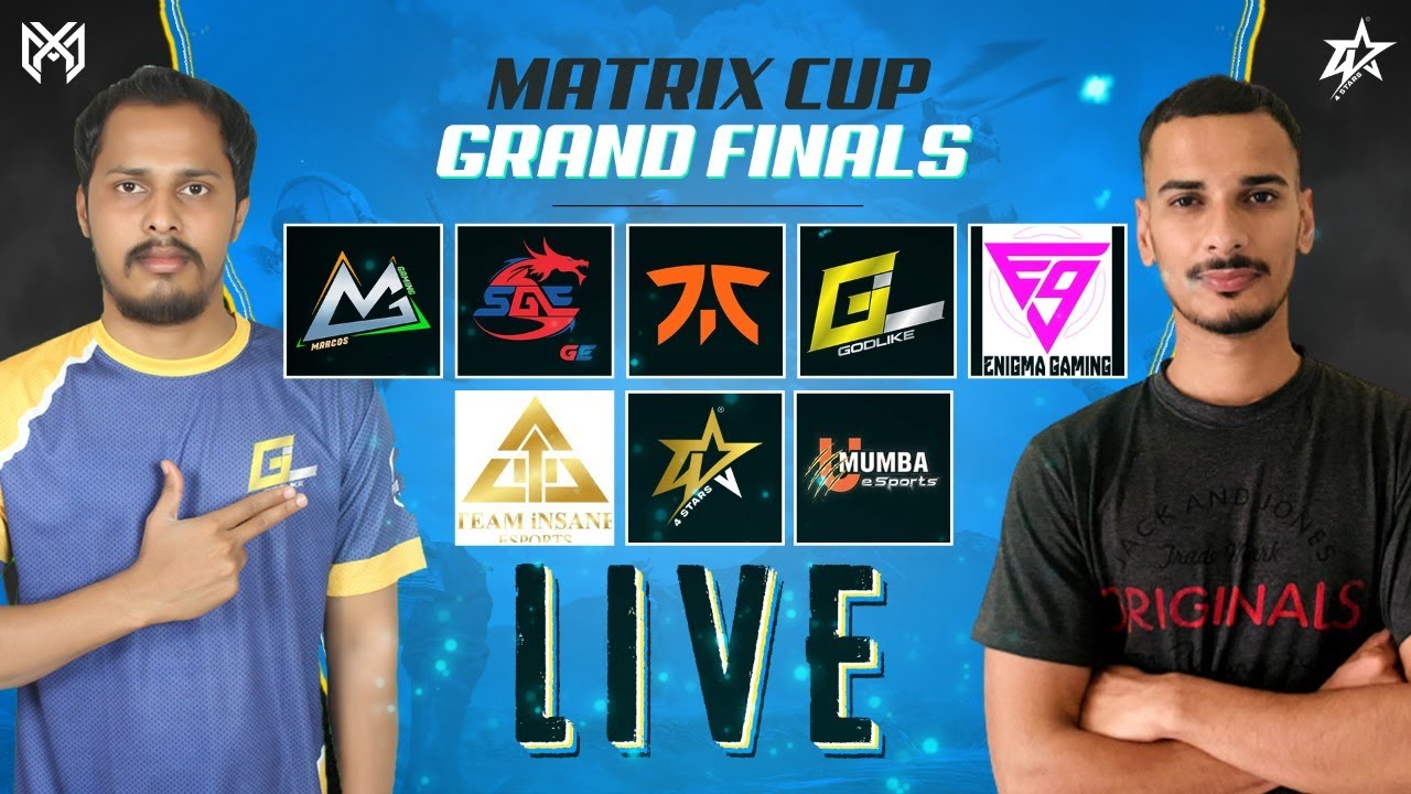 MATRIX ESPORTS PRESENTS MATRIX CUP | SPONSORED BY :- 4 STAR ESPORTS ...