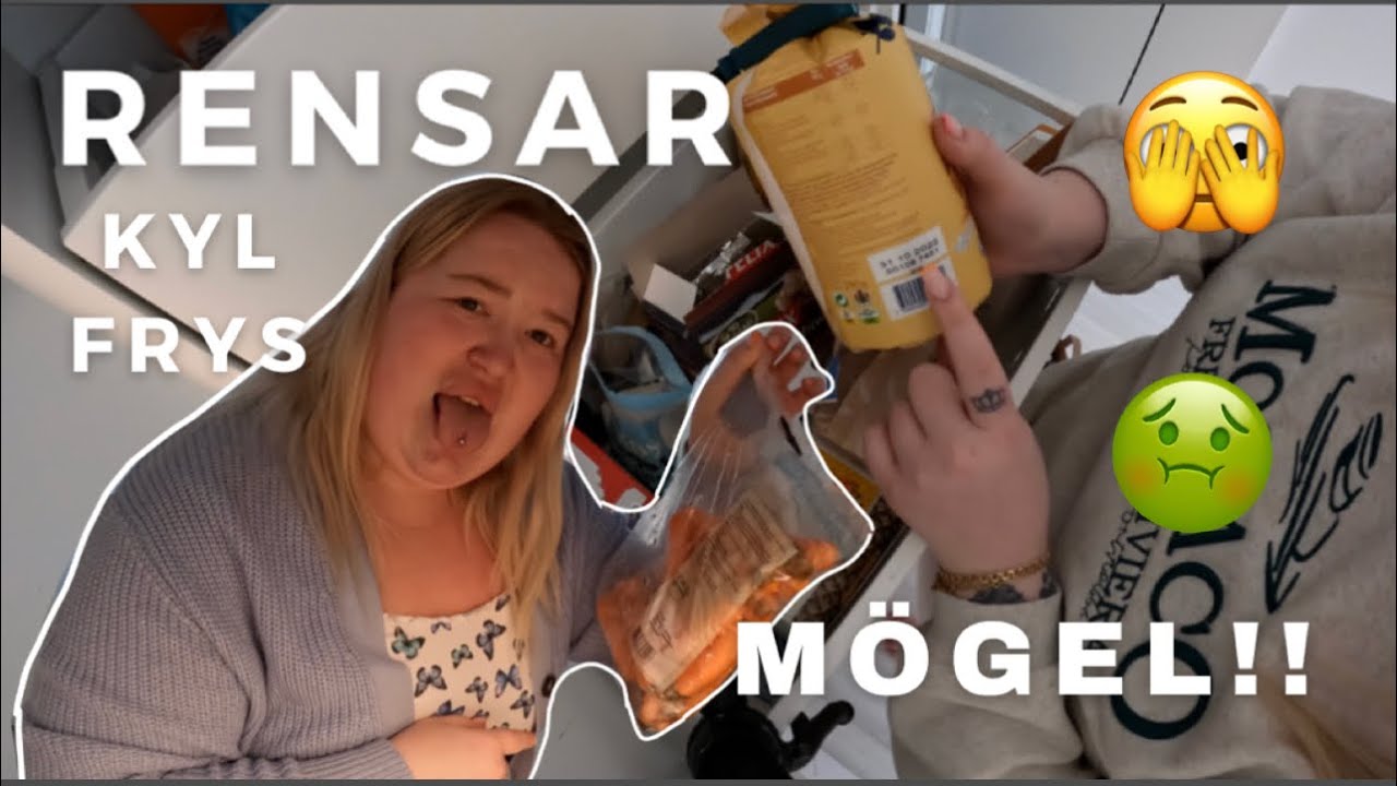 RENSA KYL OCH SKAFFERI MED MIG! MÖGEL OCH ÄCKEL.. DEL 1 - YouTube