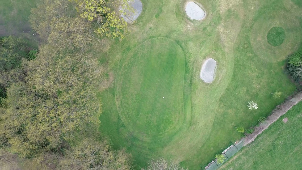 Shortlands Golf Club Bromley Flyover of 6th/15th Hole - YouTube