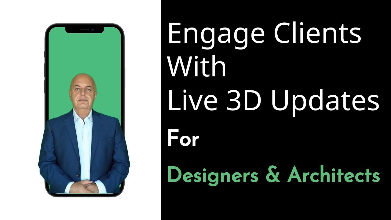 Live 3D Model for Designers & Architects - YouTube