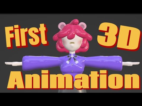 My First 3D Animation EVER - YouTube