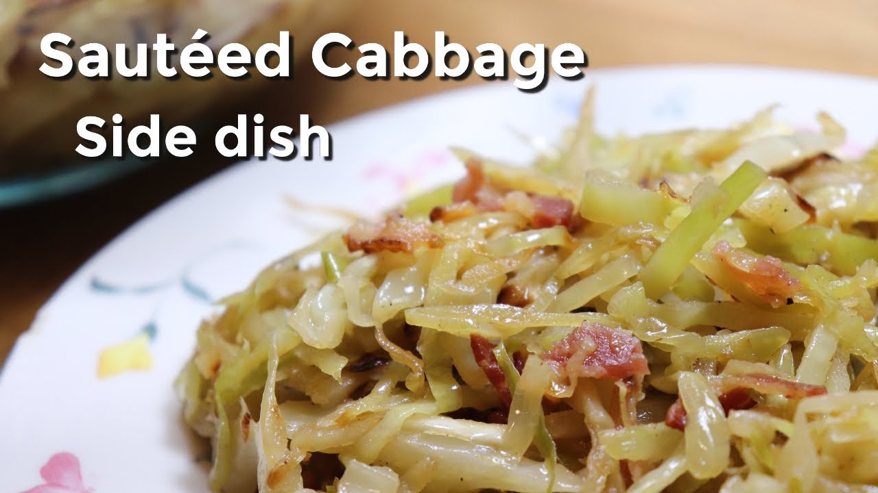 Sautéed Cabbage | Side Dish Recipe | MOLCS Easy Recipes - YouTube