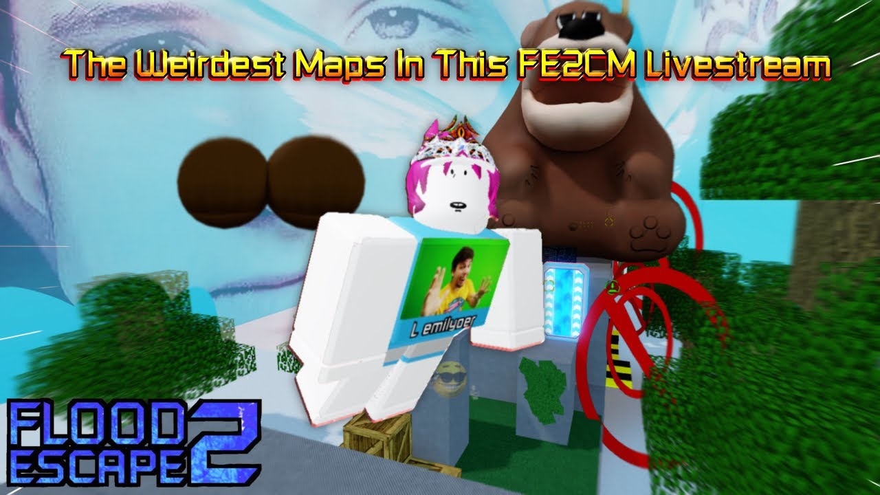 We Voted The WEIRDEST Troll Maps In This Public FE2CM Livestream ...