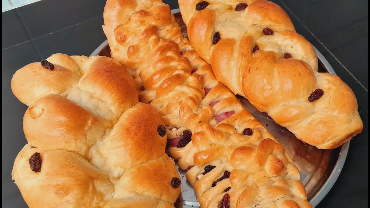 Como Hacer PAN TRENZADO, Fácil y Rápido /Cocina Sabor /How to make braided bread - YouTube