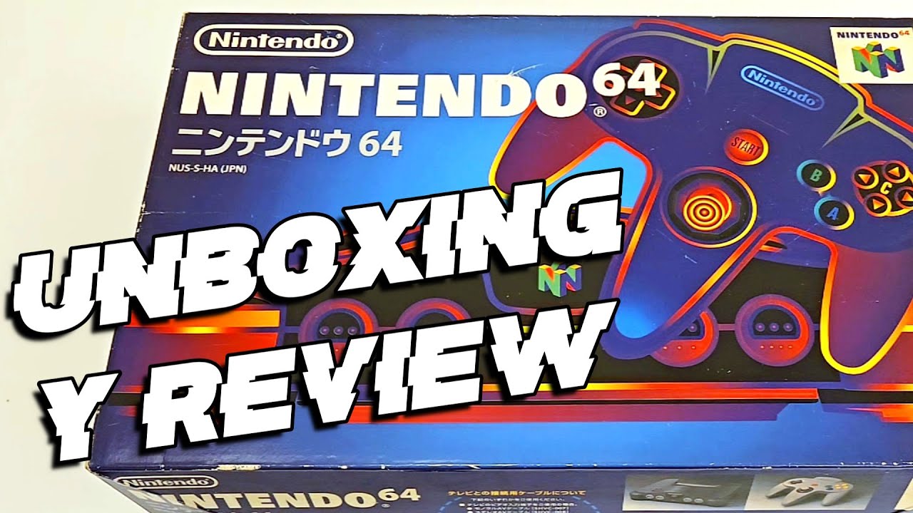 Nintendo 64 - Unboxing y Review en Español - YouTube