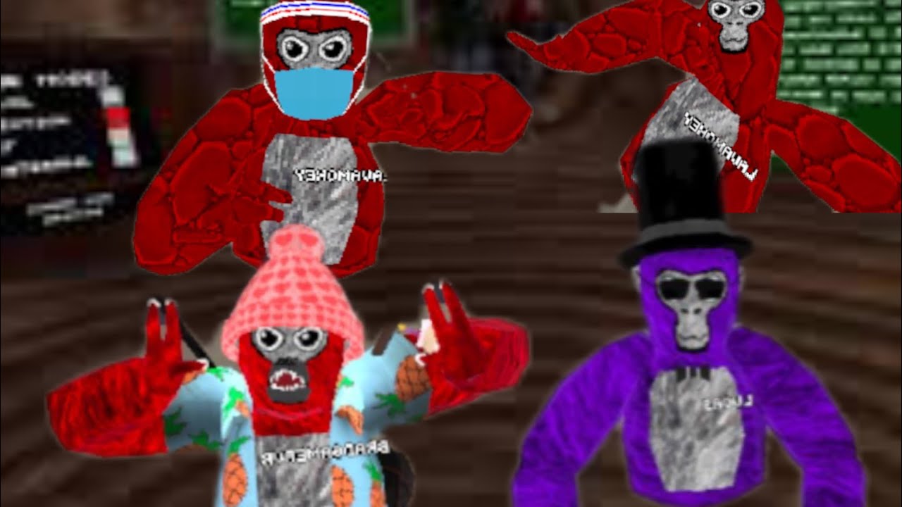 Gorilla tag movie the lava monkeys 🐒 - YouTube