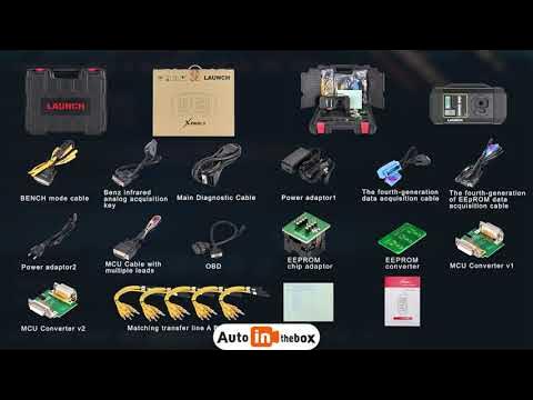 LAUNCH X431 IMMO Plus Key Fob Programming Tool Unboxing - YouTube