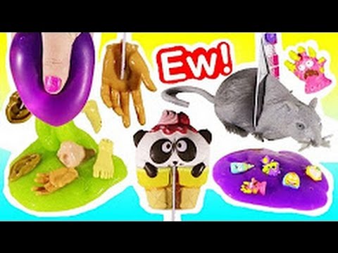 Cutting OPEN Squishy GROSS RAT! Gross Nose & Ear Squish! Slimey STRESS ...
