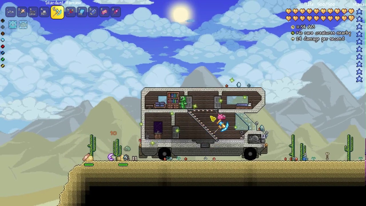 RV - Terraria - Timelapse Build - YouTube