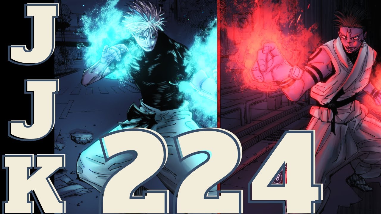 JUJUTSU KAISEN || CH 224 ___ THE DECISIVE BATTLE : GOJO VS SUKUNA - YouTube