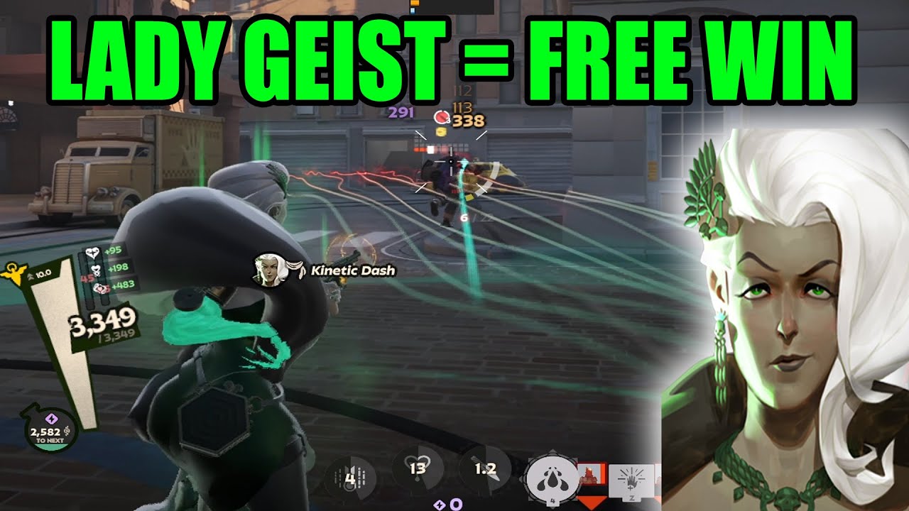 Lady Geist = FREE WIN! (Too op) - Deadlock Gameplay - YouTube