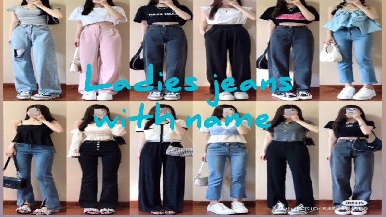 150 jeans types with name || Trendy jeans styles- @Trendyafashion ...