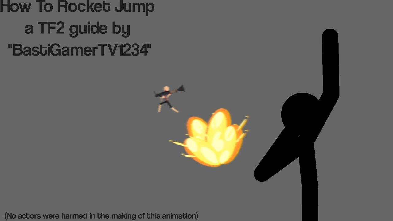 How to rocket jump - YouTube