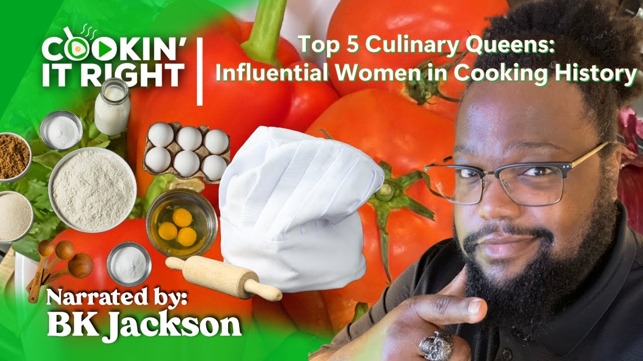 Top 5 Culinary Queens: Influential Women in Cooking History - YouTube