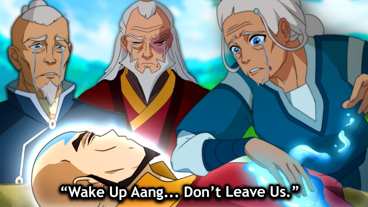 The DEATH of the STRONGEST Avatar in History - Aang The Last Airbender ...