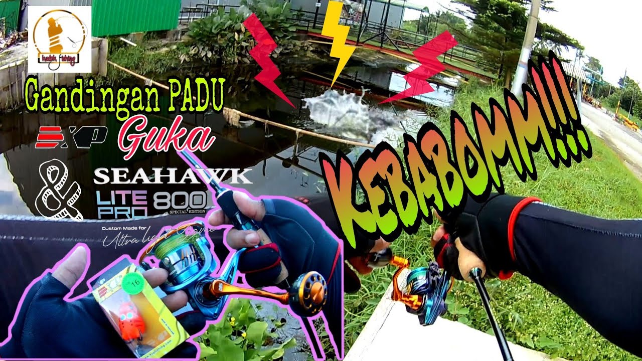 Seahawk Lite Pro 800+EXP Guka/Ultralight Fishing/Casting SNAKEHEAD ...