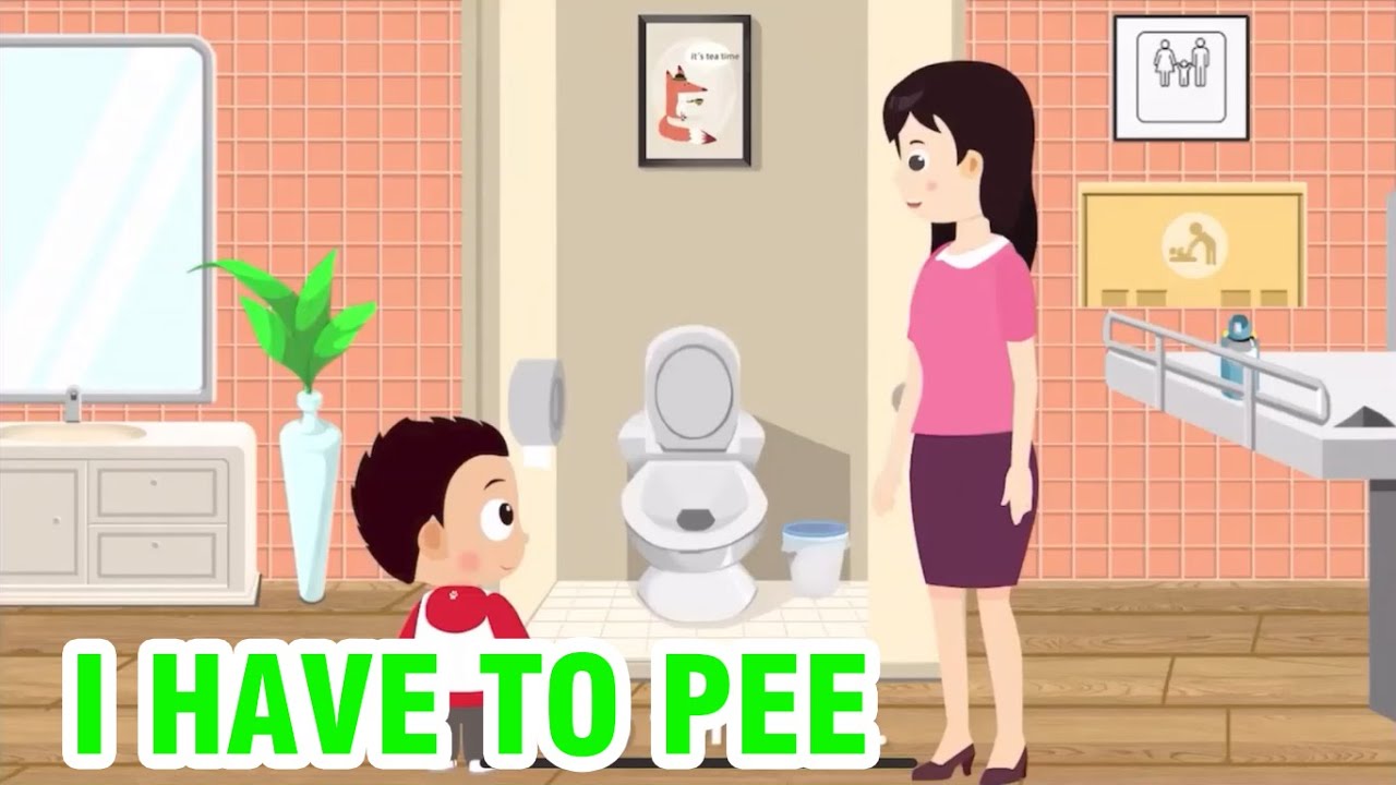 Kids Conversation - I Have to Pee - Learn English for Kids - YouTube