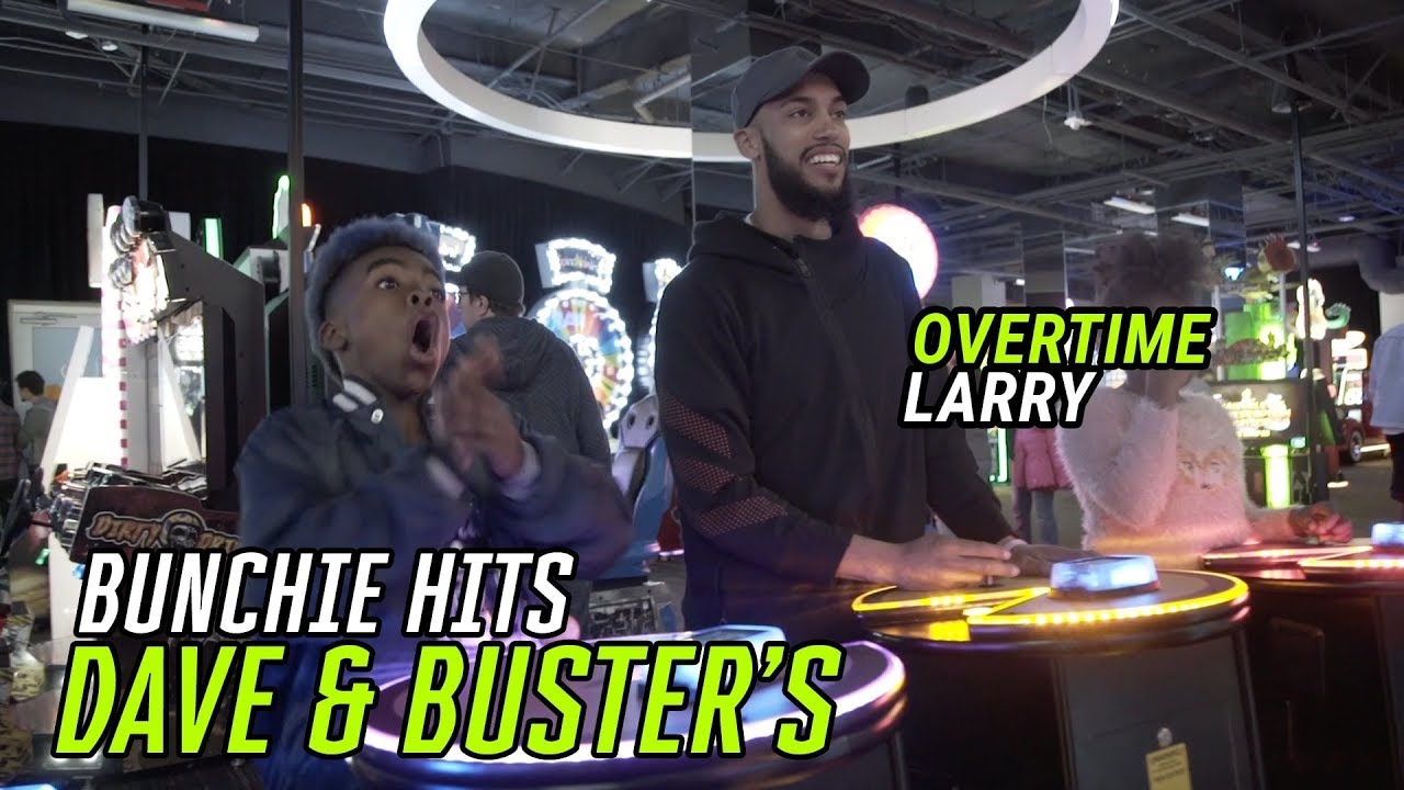 We Went To DAVE & BUSTER’S With Bunchie Young! 11-Year-Old FOOTBALL ...