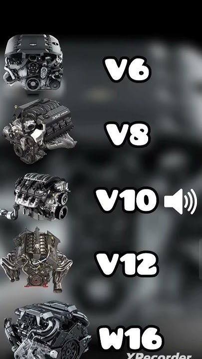 How do these engines sound? #w16 #v12 #v10 #v8 #v6 #engine #sound #sounds - YouTube
