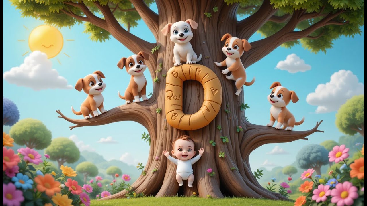 Dog Counting 1 to 10 | Fun Animal Counting Song for Kids | Learn ...