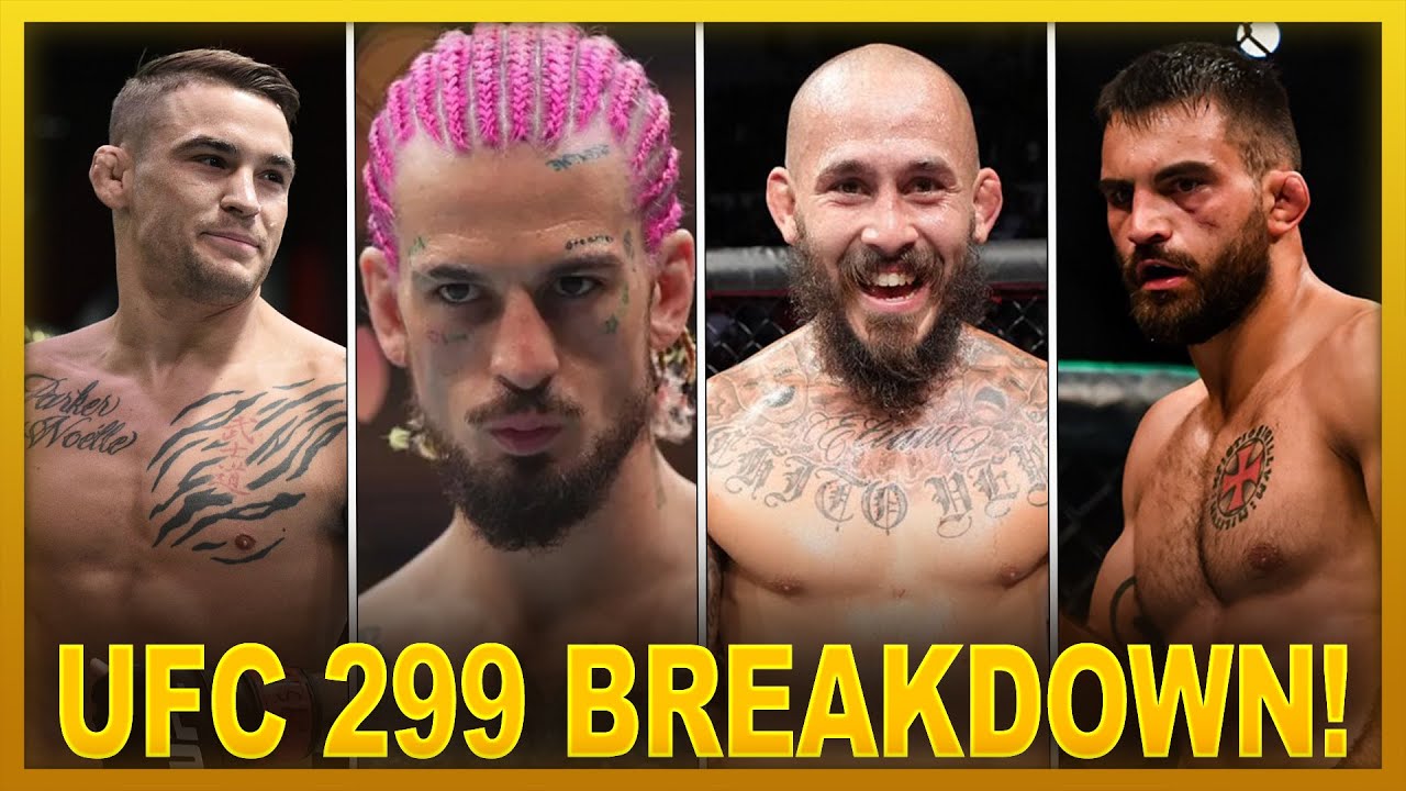 UFC 299 Main Card Breakdown | O’MALLEY VS VERA 2 - YouTube