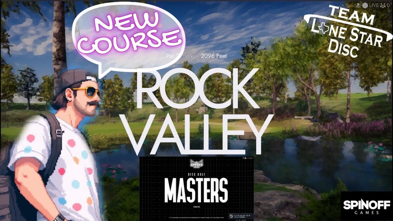 Disc Golf Masters Episode 9 first look at the new course Rock Valley ...