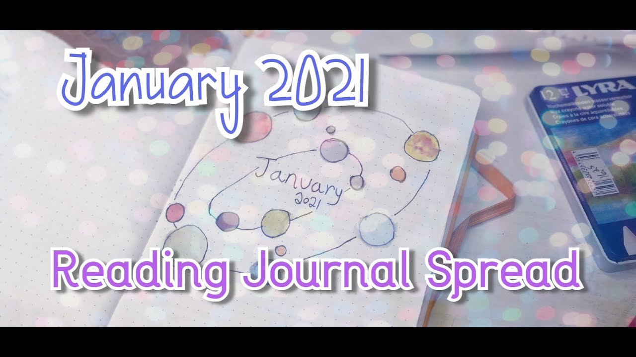 January 2021 Reading Bullet Journal - YouTube