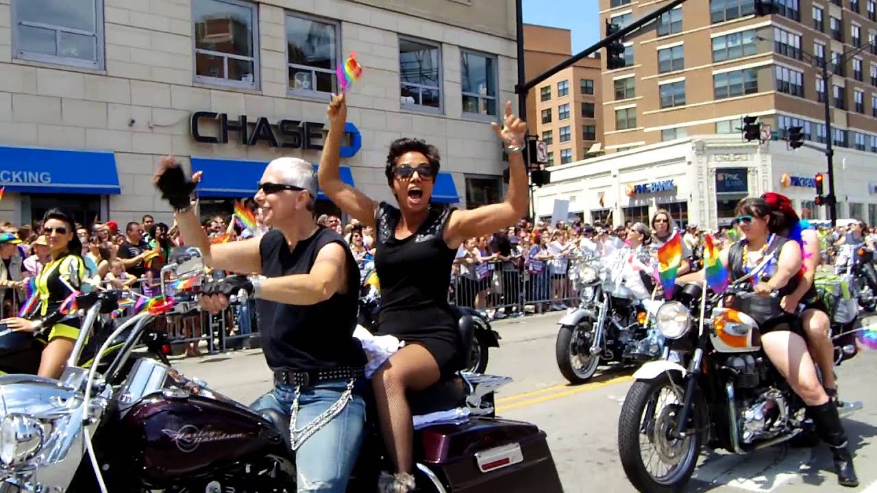Chicago Pride Parade June 30, 2013--Organized Chaos Motorcycle - YouTube