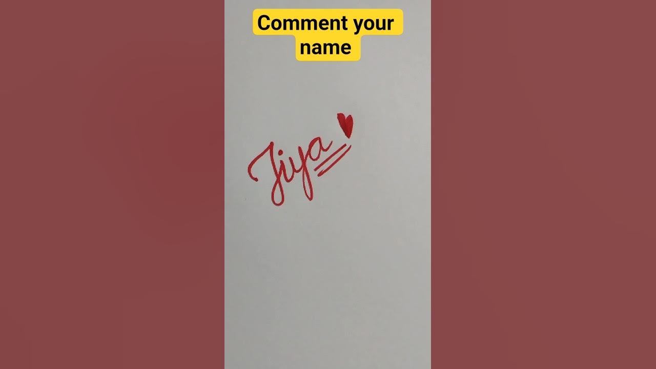 Cursive Name Art | Stylish Name Writing in Cursive | Calligraphy for ...