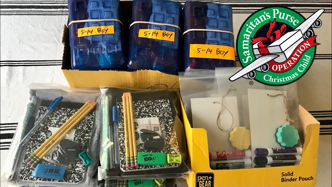 OCC Processing Center Filler | Older Boys 5-9 & 10-14 Pencil Packs ...