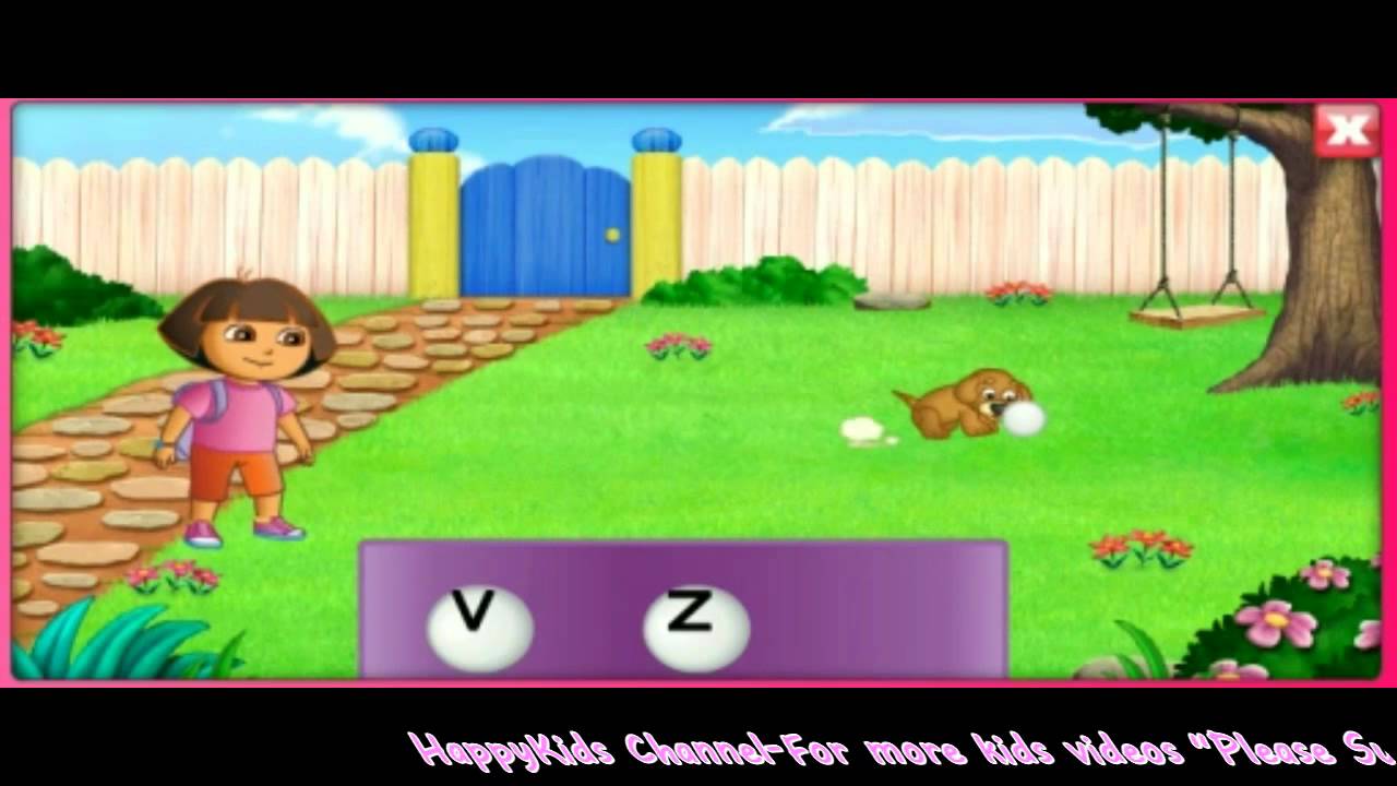 Dora learning video for kids--learning shapes, letters, numbers and ...