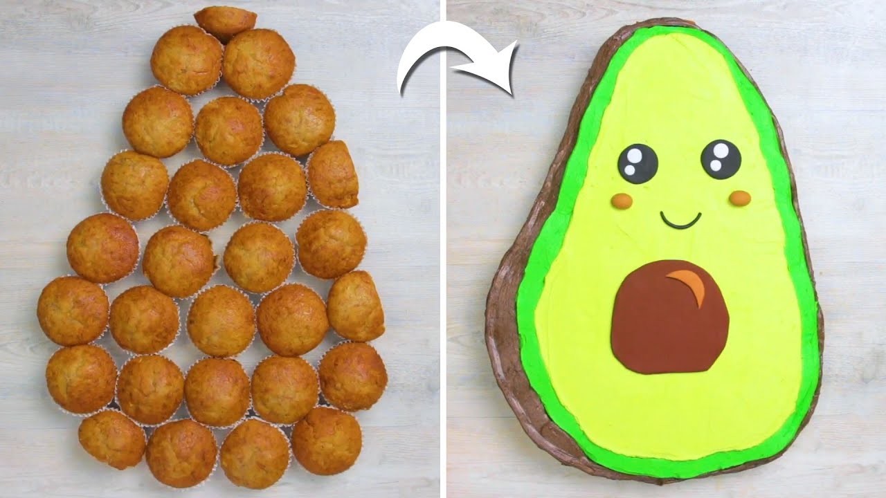 AVACADO SHAPED CAKE DESIGN | 10 Big Cake Decoration | Creative and ...