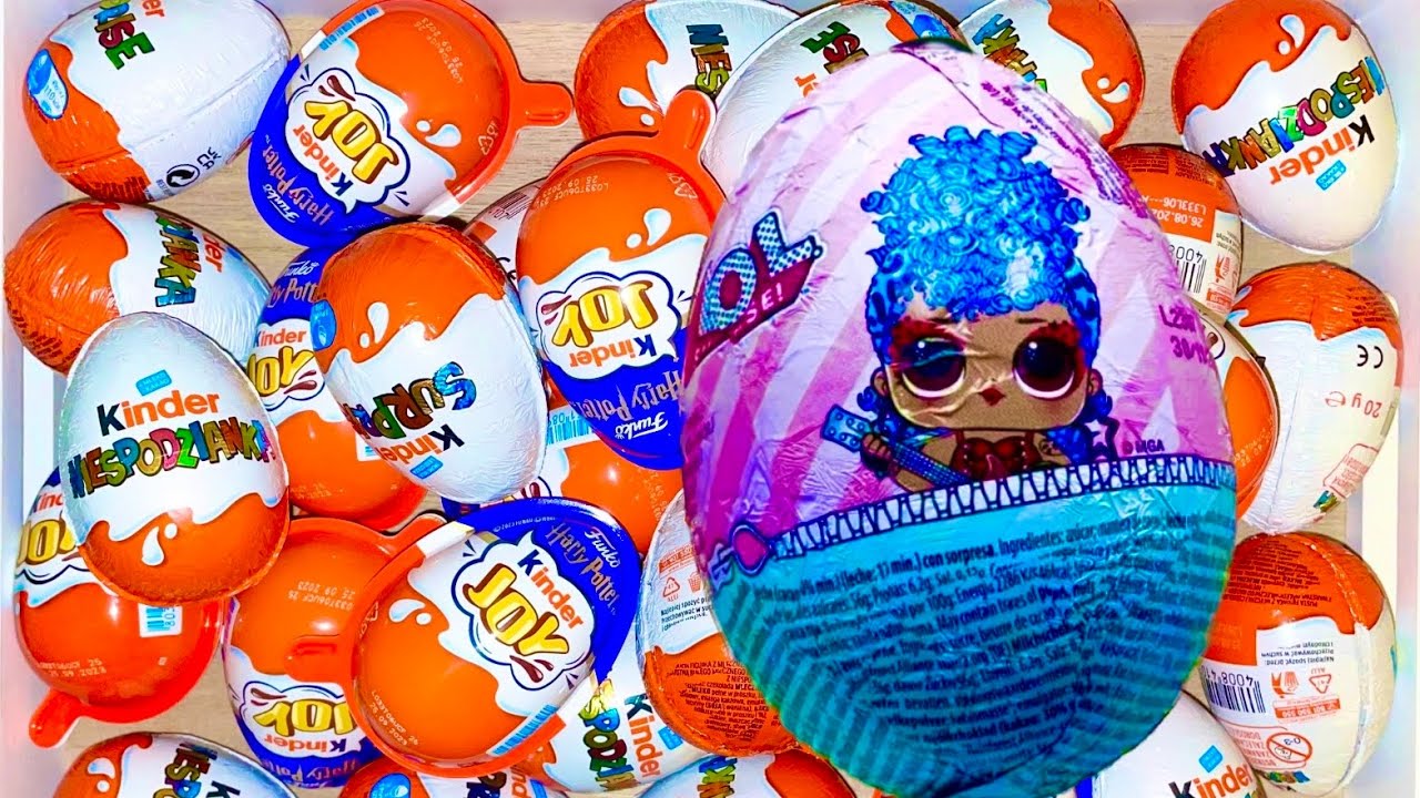 Relaxation Video! Kinder LOL Opening ASMR - YummyKinder Surprise - YouTube