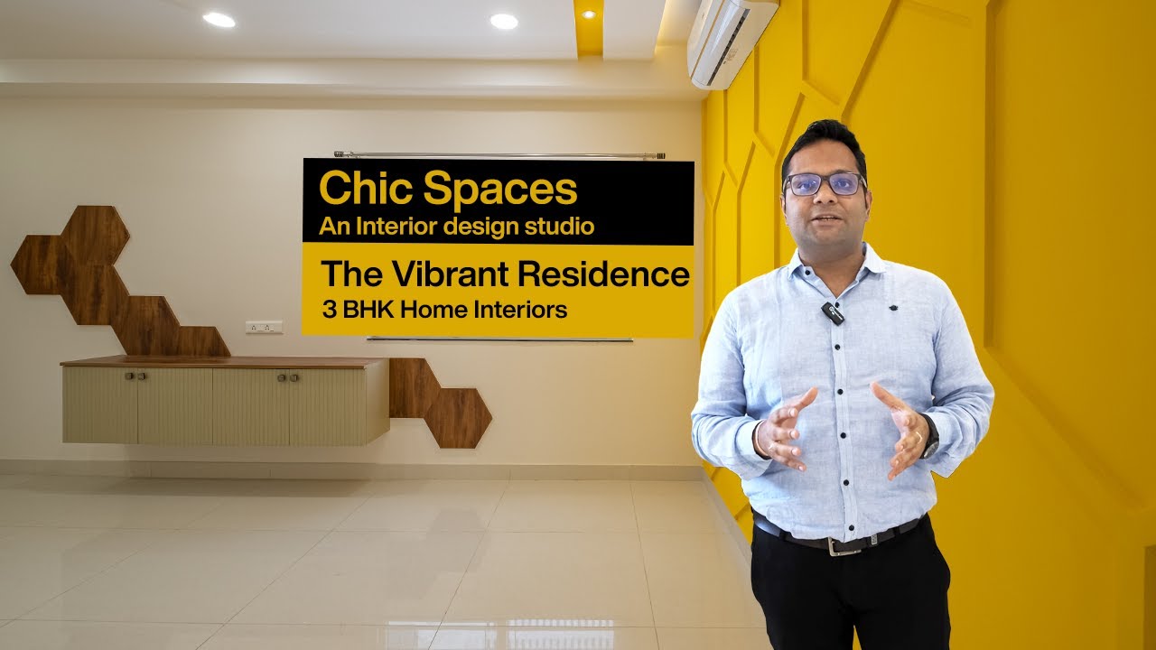 The Vibrant Residence | My Home Tarkshya 3BHK Home Interiors by ...