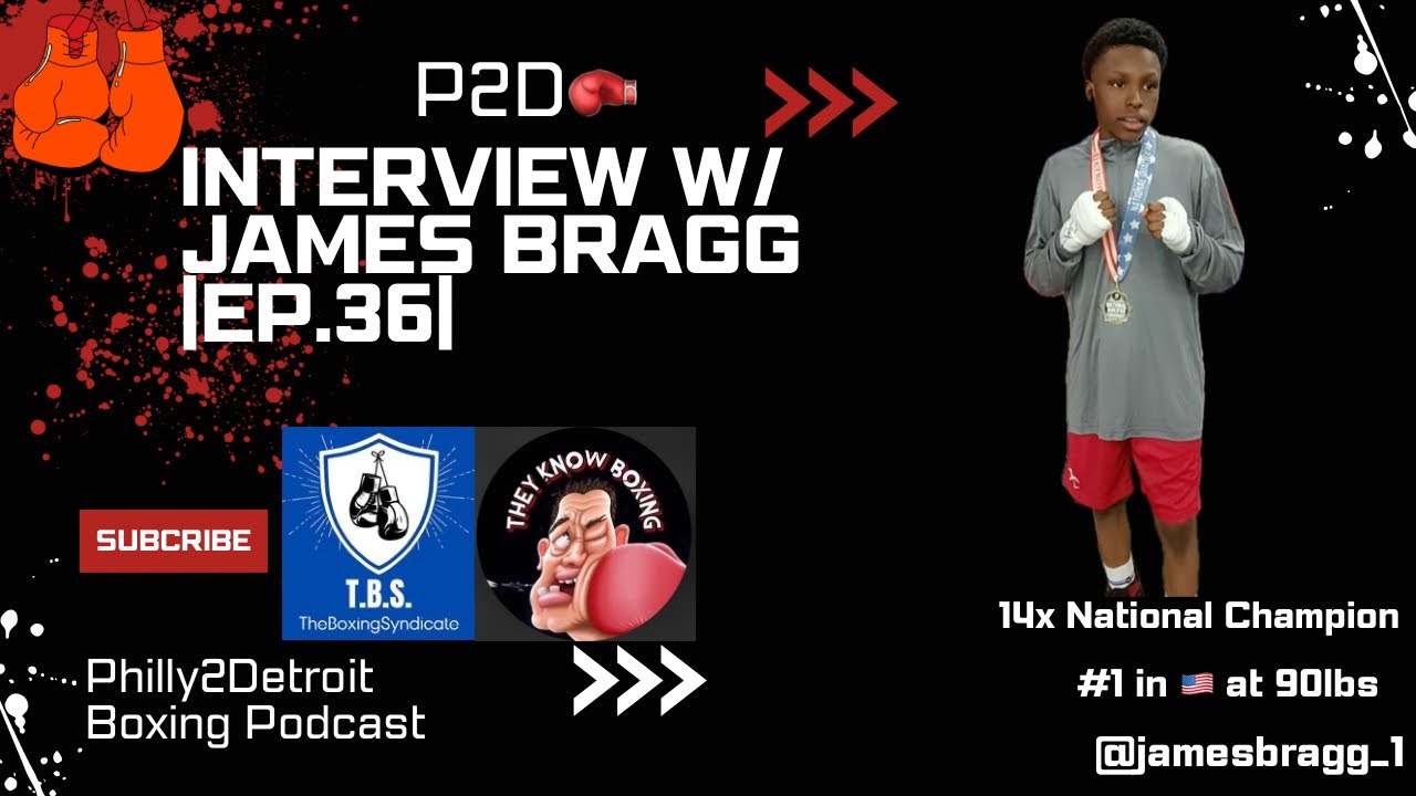 Interview with 12 yr old, 14x National Champion James Bragg‼️🔥#boxing # ...