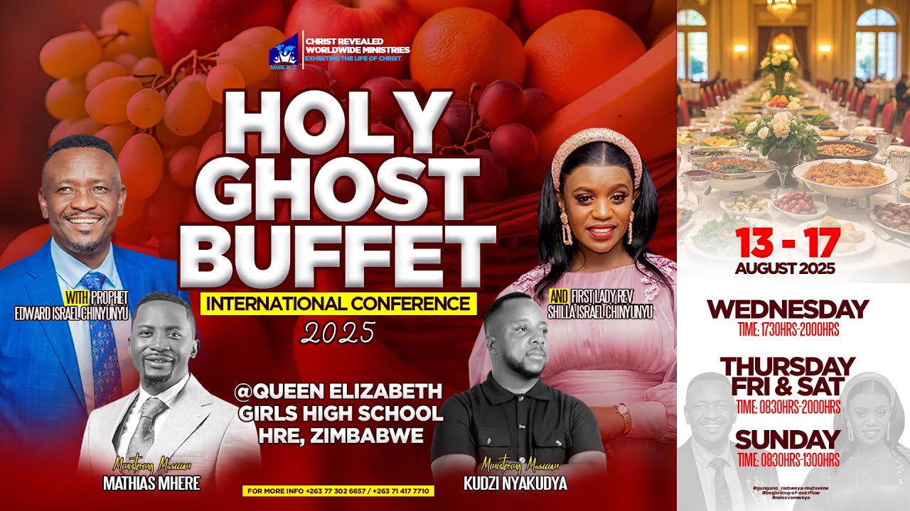 HOLY GHOST BUFFET INTERNATIONAL CONFERENCE DAY 4 - YouTube