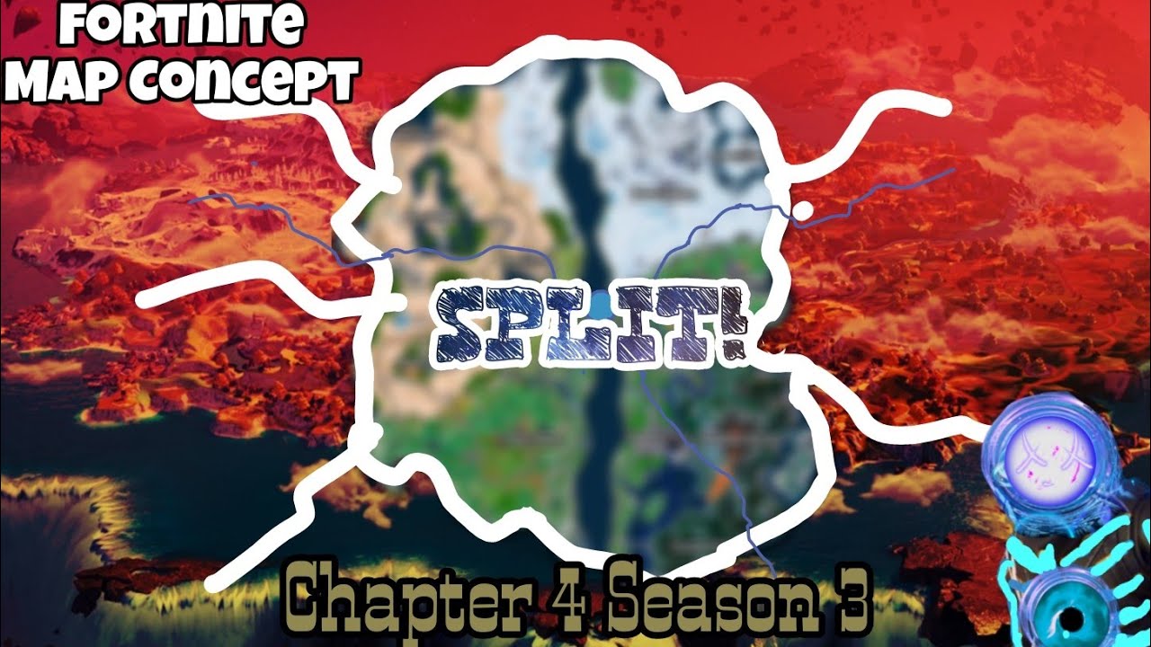 Fortnite Map Concept - Chapter 4 Season 3|SPLIT|@GG_RyanPlayz - YouTube