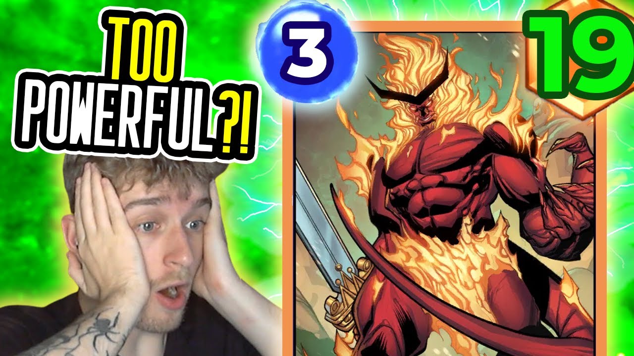 SURTUR is TOO POWERFUL in Marvel Snap?! Is Surtur the best card this season?! - YouTube