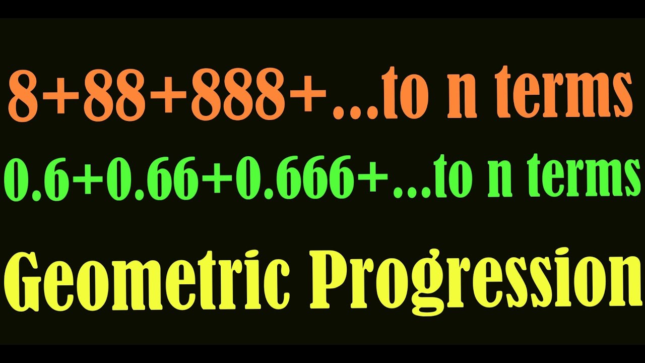 Sum Of 8 88 888 to N Terms Sum Of 0 6 0 66 0 666 to N Terms Sum Of 8 88 888 to N Terms Sum Of 0 6 0 66 0 666 to N Terms
