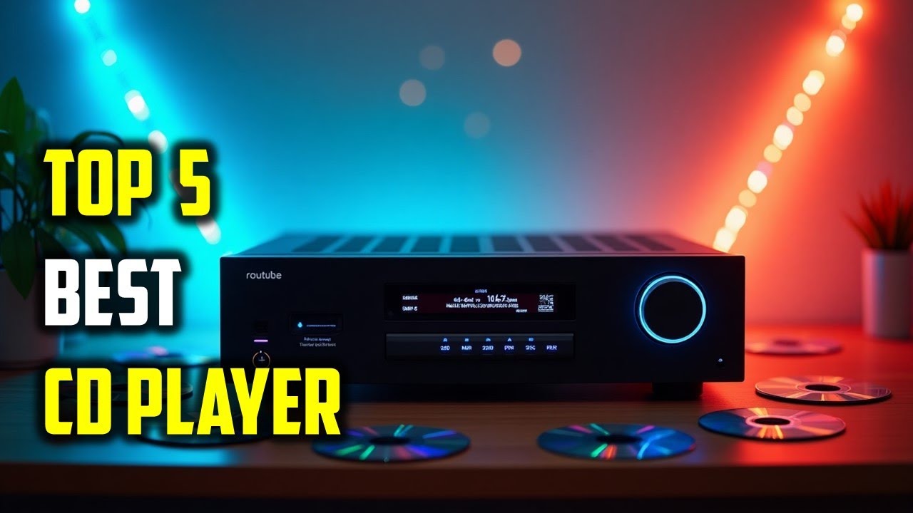 Top 5 Best CD Players 2025 | Best CD Player - Reviews - YouTube