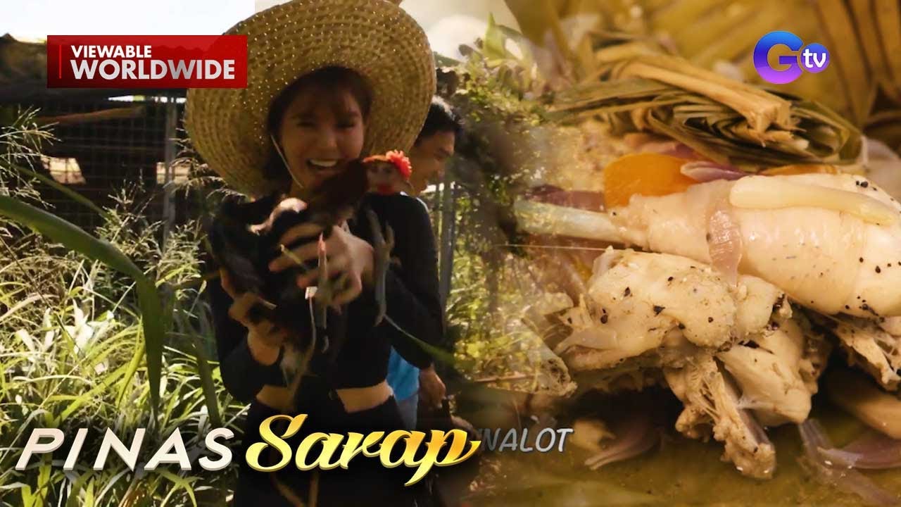 Ashley Ortega tinikman ang tinuom na manok! | Pinas Sarap - YouTube